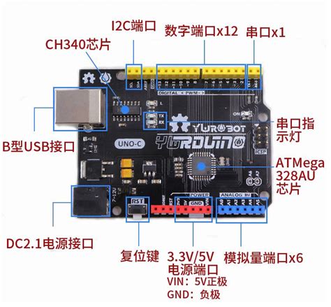 SKU ARD080923 YWRduino UNO C控制器 兼容Arduino YwRobot Studio Wiki