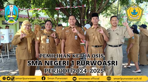 Pemilihan Ketua OSIS Periode 2024 2025 SMA NEGERI 1 PURWOASRI