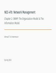 Understanding SNMP Organization And Information Models Course Hero