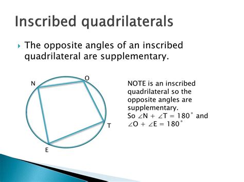 PPT Inscribed And Circumscribed Polygons PowerPoint Presentation ID