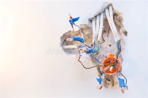 Repairing Damaged Sockets Stock Photo Image Of Emergency