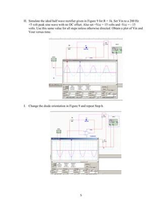 Lab 5 Report Precision Diodes And Applications PDF Consumer Electronics Technology Computing