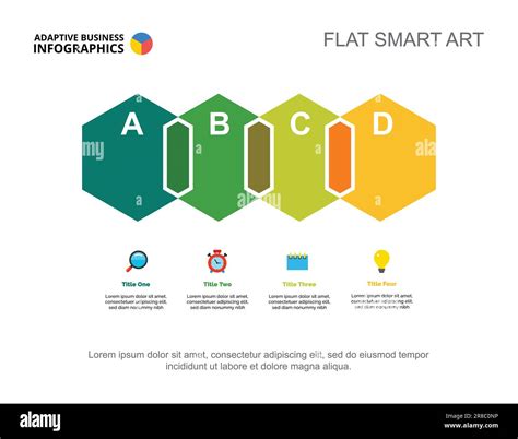 Four Options Strategy Slide Template Stock Vector Image Art Alamy