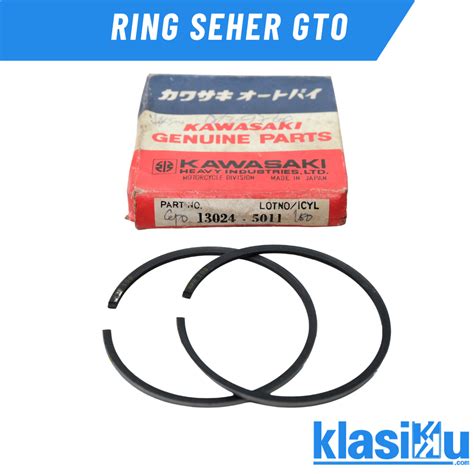 Jual Ring Seher Piston Kawasaki GTO KH Oversize Os Made In Japan Shopee Indonesia