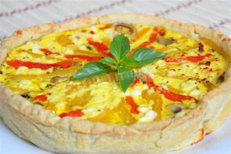 Французский пирог киш с запеченными овощами рецепт с фото пошагово レシピ