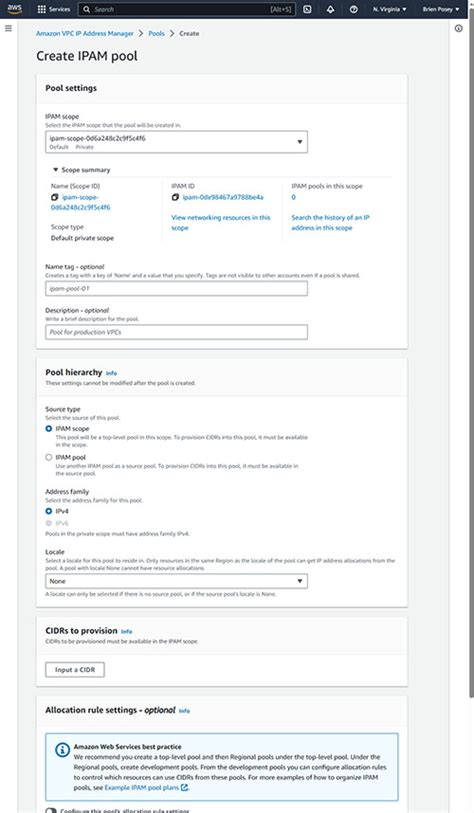 Using Ipam To Manage Ip Addresses In Aws Part 2 Refinement Awsinsider