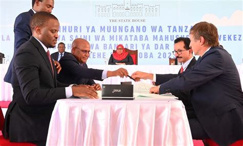 Taarifa Ya Mkurugenzi Mkuu TPA Hafla Utiaji Saini Uwekezaji Bandari