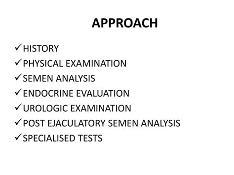Male Infertility Ppt