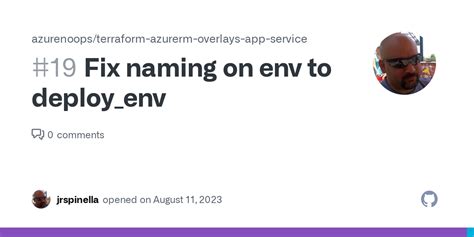 Fix Naming On Env To Deploy Env Issue Azurenoops Terraform