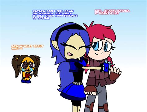 What If Katara Cheers Up Kat Ft Ara By Jh Pro On Deviantart