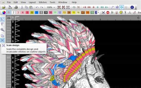 Resizing Embroidery Designs