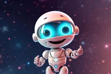 Personaje De Robot Lindo Imagen Realizada Por Inteligencia Artificial