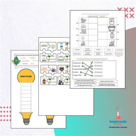 Caderno Interativo Fontes de energia renováveis e não renováveis Inspirando Ciências