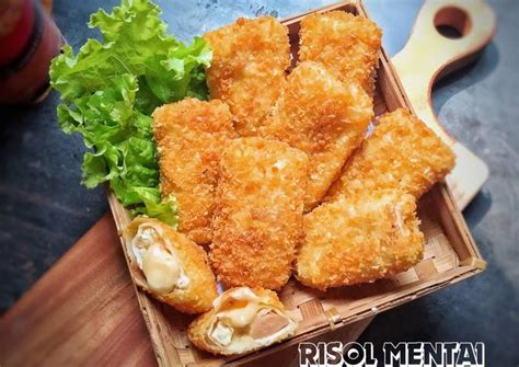 Resep Risol Mentai Gluten Free Ayam Sosis Oleh Erny Sulistyowati