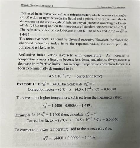 Solved Synthesis Of Cyclohexene Synthesis Reporti Want To
