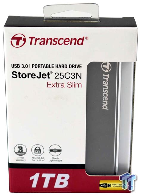 Transcend StoreJet 25C3N 1TB Portable HDD Review | TweakTown