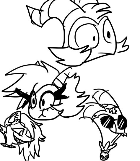 Helluva Boss Doodles By Padtvshow On Newgrounds