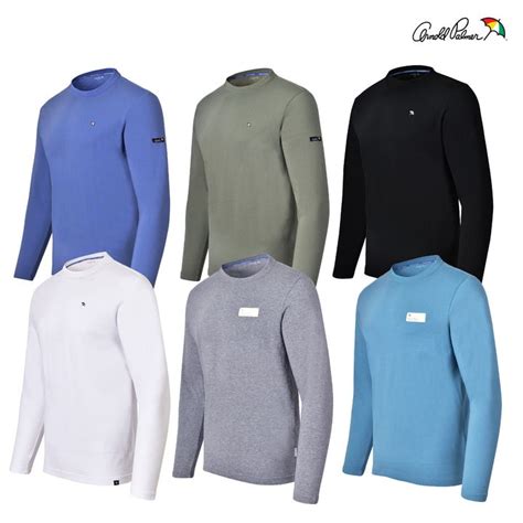 포스티 6종세트 아놀드파마 남성 긴팔 면티셔츠 6종세트