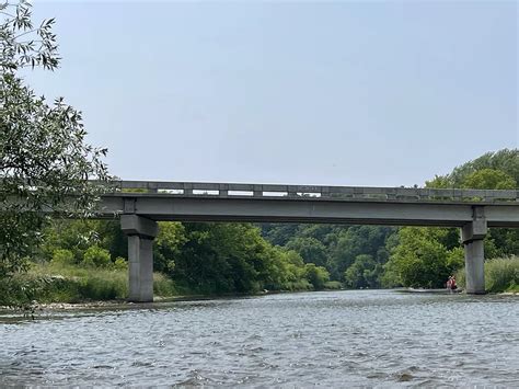 Upper Iowa River Kendallville To Bluffton Road