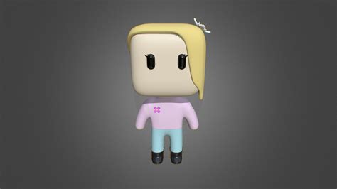 Chibi Blender Download Free 3d Model By Crylia Cryliaaa [b2ec5c8