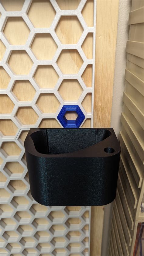 Logitech M570 Mouse Holder Honeycomb Storage Wall By Derek