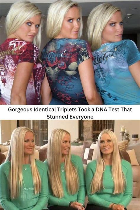Gorgeous Identical Triplets Took A Dna Test That Stunned Everyone Artofit