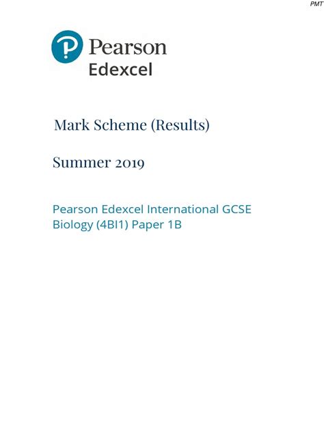 June 2019 Ms Paper 1b Edexcel Biology Igcse Pdf Breathing Cellular Respiration