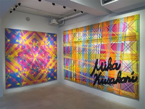 はむぞう on Twitter 草刈ミカさんの個展凹凸絵画 バルスを阿佐谷のTAV GALLERYで見たアンチフラット派