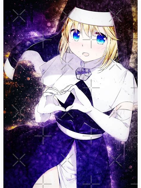 Iris Fire Force Anime Poster For Sale By Spacefoxart Redbubble