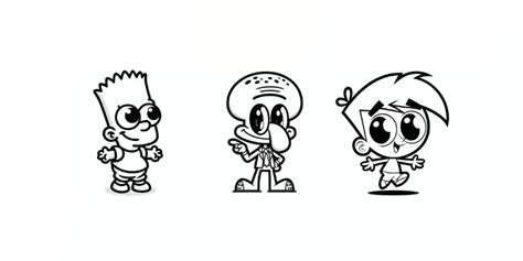 Chibi Characters Coloring Book Generator App Promptbase