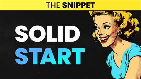 Solid Start Crash Course Youtube