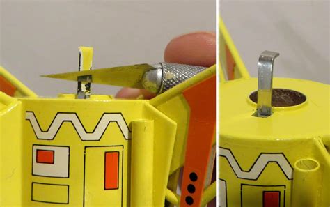 Model Rocket Building Estes Mini Mars Lander Build 0881 Part 15 Old