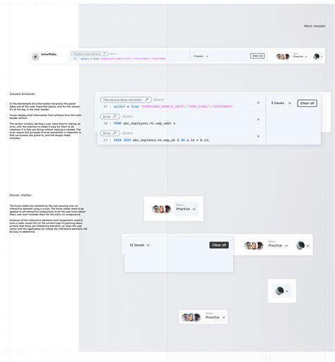 Snowflake Rebranding And Worksheets Ui Redesign On Behance