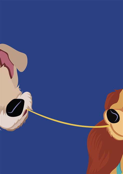 Disney Lady And The Tramp Poster Print Artofit