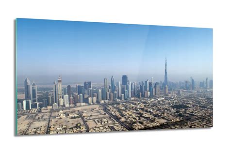 Wieżowce Dubai widok Obraz szklany x grafika porównaj ceny Allegro pl