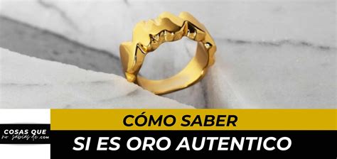 Cómo saber si es de ORO autentico 7 Trucos Infalibles