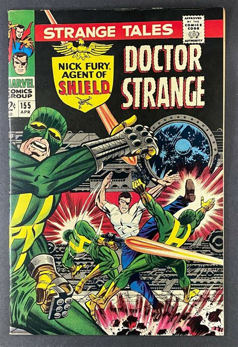 Strange Tales 1951 155 VF 8 0 Nick Fury Doctor Strange Jim