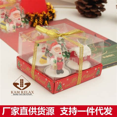 SET quà tặng nến thơm NOEL 4 hũ nến thơm Giáng sinh