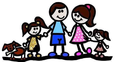Mama Papa E Hija Dibujo