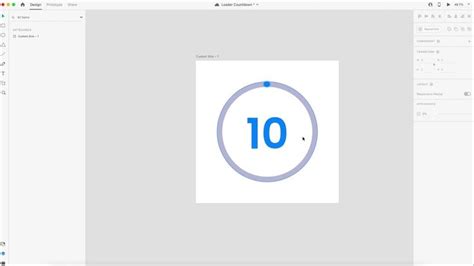 Auto Animate Countdown Timer In Adobe XD About Design Adobe Xd Animation Countdown Timer