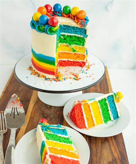 Rainbow Cake — Bless This Mess