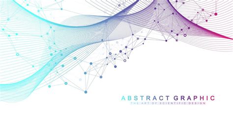 Premium Vector Digits Abstract Background With Connected Line And