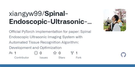 Github Xiangyw99spinal Endoscopic Ultrasonic Imaging System With