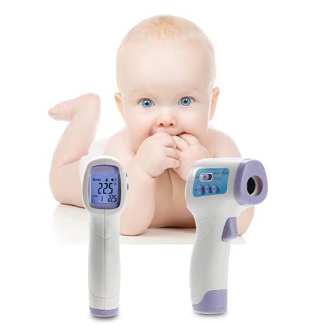 Digital Thermometer Infrared Baby Adult Forehead Non Contact Infrared Thermometer With LCD