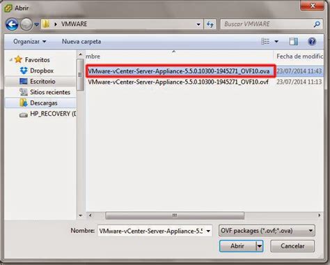 Pantallazos Es Deploy VCenter Server Appliance