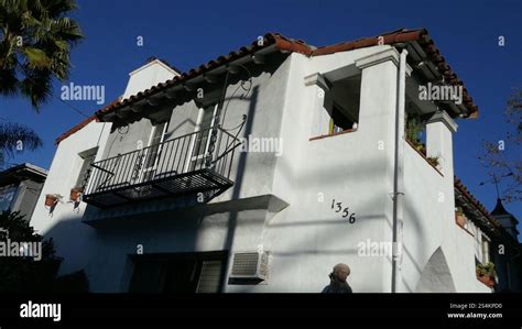Los Angeles California Usa 12th January 2025 Actor Ivan Bonar Former Home At 1356 Gardner