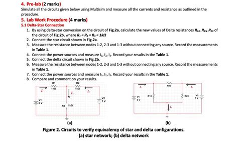 solved 4 pre lab 2 marks simulate all the circuits given