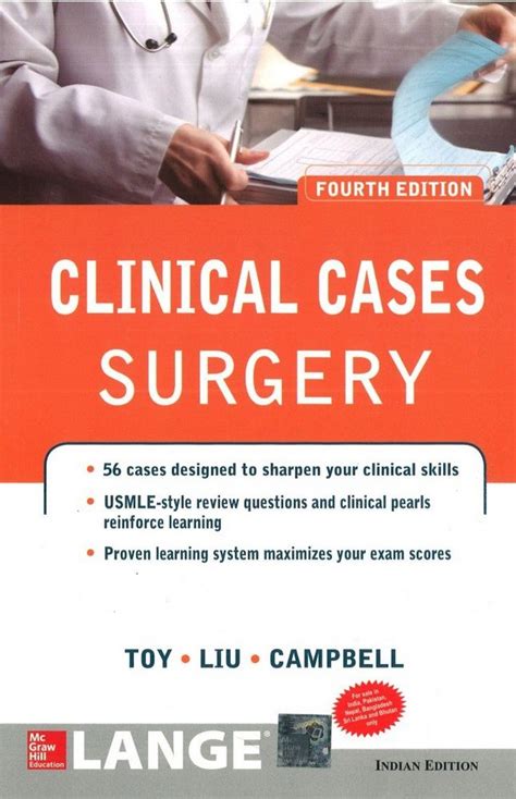 Buy Lange Clinical Cases Surgery Book Online At Low Prices In India
