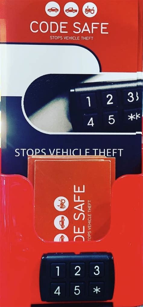 Car Engine Immobiliser CODE SAFE Keypad Immobilisers