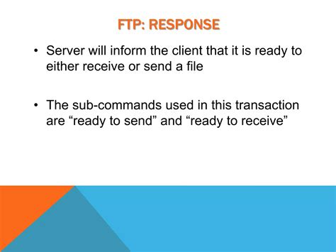 file transfer protocol ftp pptx